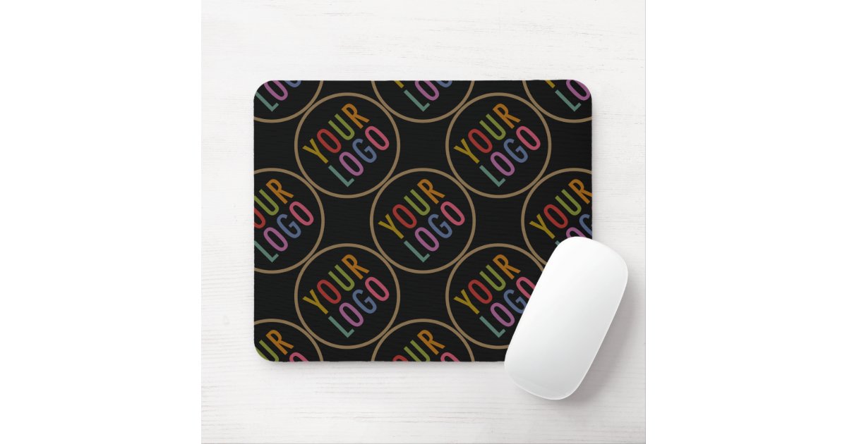 Custom Mouse Pad with Your Business Logo Branding | Zazzle