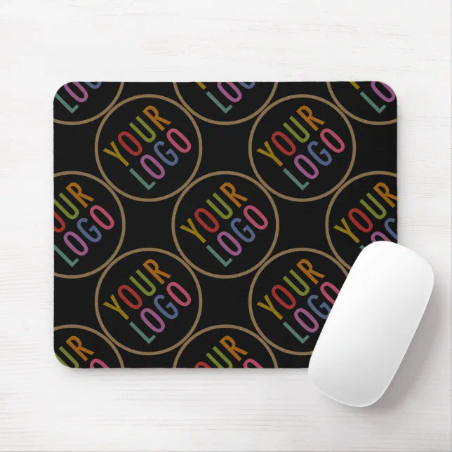 Custom Mouse Pad with Your Business Logo Branding | Zazzle