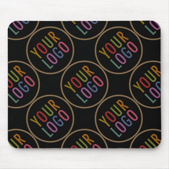 Custom Mouse Pad with Your Business Logo Branding | Zazzle.com
