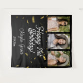 Custom Multi Photo Party Wall Backdrop Birthday | Zazzle