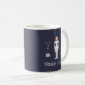 Custom Name 8Bit Female Doctor Coffee Mug | Zazzle