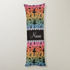 Colorful Rainbow Modern Ikat Pattern Body Pillow | Zazzle.com