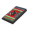 Custom NAME Charro Horse Spanish Mexican Serape Trifold Wallet | Zazzle