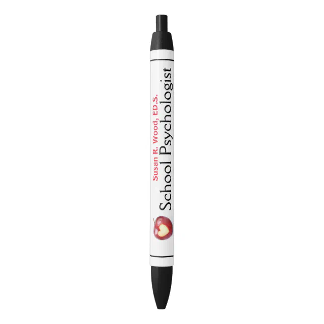 Custom Name Classic School Psychologist Pen | Zazzle