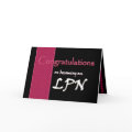 CUSTOM NAME Congratulations - LPN Card | Zazzle