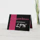 CUSTOM NAME Congratulations - LPN Card | Zazzle