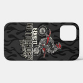 Custom NAME Dirt Bike Rider Motocross Racing Case-Mate iPhone Case | Zazzle