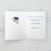 Custom Name Doctor Physical Therapy Graduation Card | Zazzle