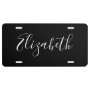 Custom Name Elegant Signature License Plate | Zazzle