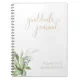 Custom Name Eucalyptus Greenery Gratitude Journal | Zazzle