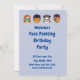 Custom Name Face Painting/ Birthday Party Invitation | Zazzle