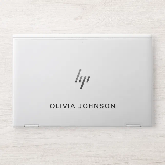 Custom Name HP Laptop Skin | Zazzle