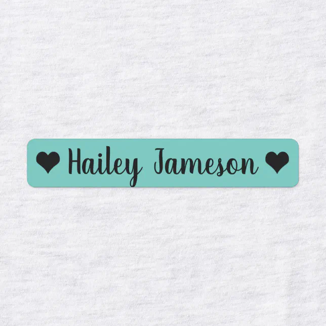 Custom Name kids Clothing Labels, daycare labels | Zazzle