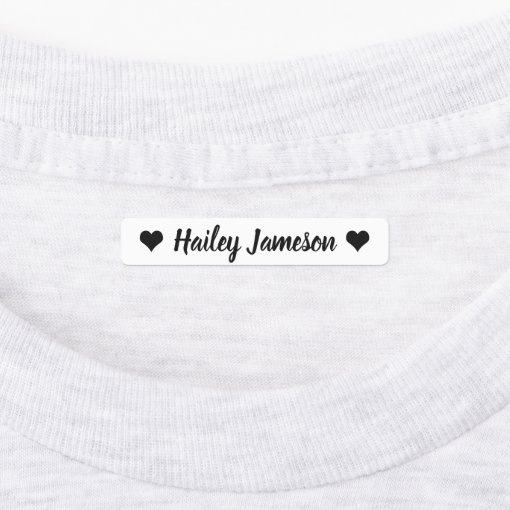Custom Name kids Clothing Labels, daycare labels | Zazzle