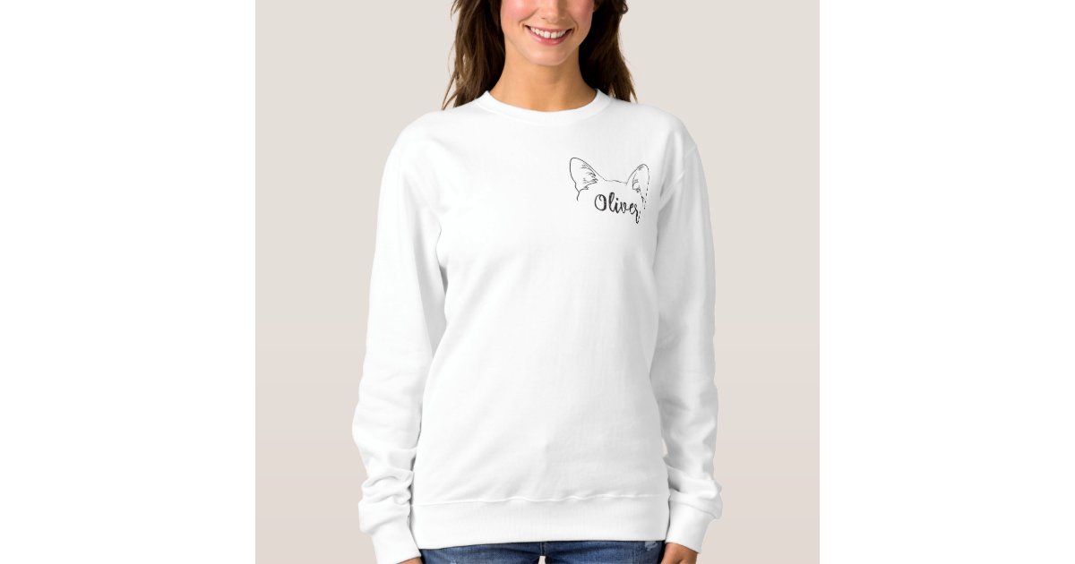 Custom Name Manx Cat Mom Sweatshirt | Zazzle
