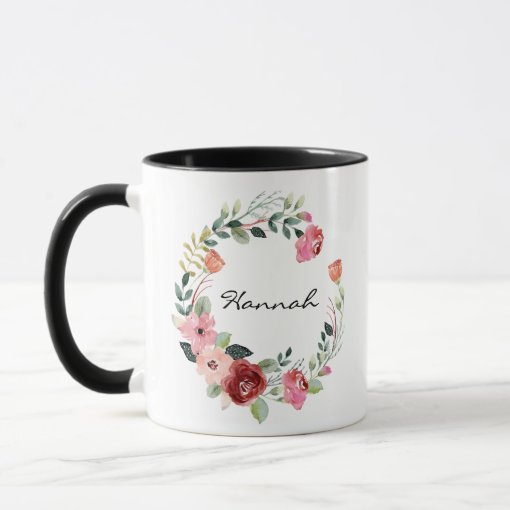Custom Name Mug | Personalized Template Mugs | Zazzle