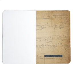Custom Name Music Notebook | Zazzle