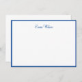 Custom Name Note Card | Zazzle