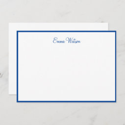 Custom Name Note Card | Zazzle