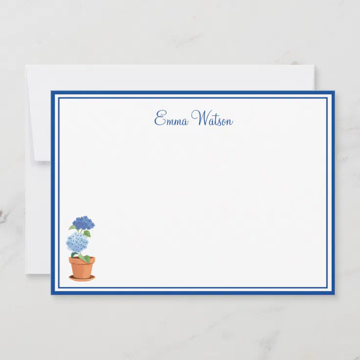 Custom Name Note Card | Zazzle