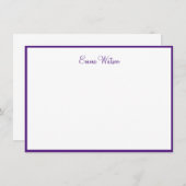 Custom Name Note Card | Zazzle