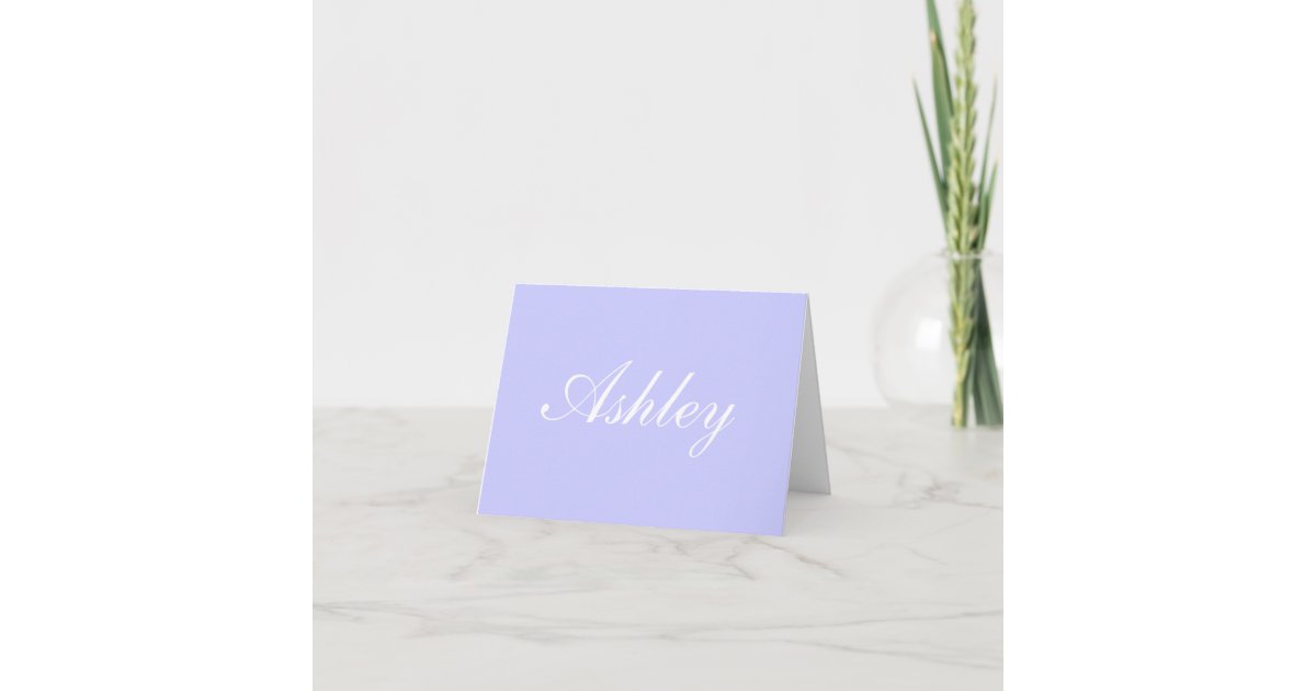 Custom Name Note Cards | Zazzle
