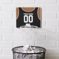 Custom Name/Number Mini Basketball Hoop | Zazzle