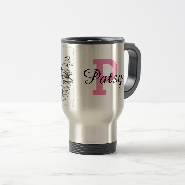 Custom Name Personalised Reusable Coffee Cup | Zazzle