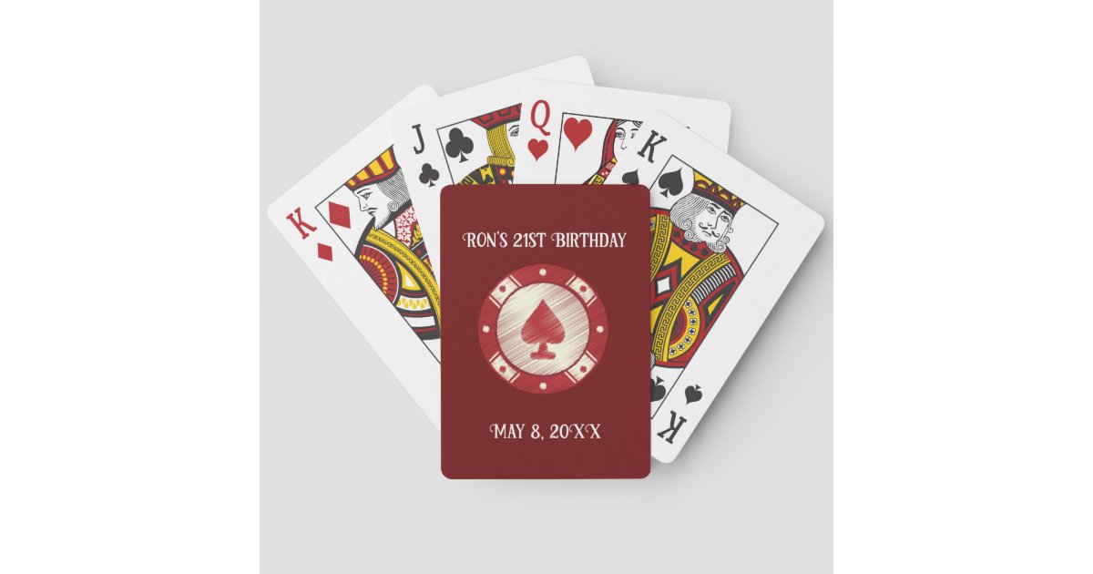 Custom Name Playing Cards | Zazzle