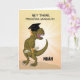 Custom Name Preschool Pre-K Graduation T-Rex Card | Zazzle