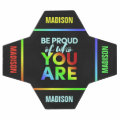 Custom name Pride soccer ball | Zazzle