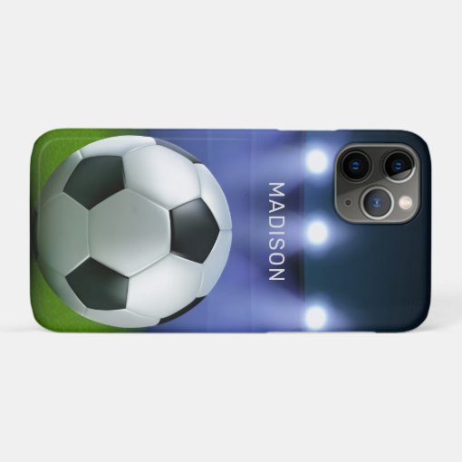 Custom name Soccer Stadium phone cases | Zazzle