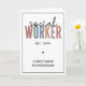 Custom Name Social Worker graduation Card | Zazzle