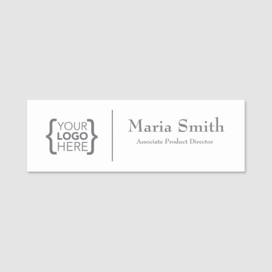 Custom Name Tags For Conference / Tradeshow | Zazzle.com