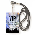 Custom Name VIP All Access Pass Concert Badge | Zazzle