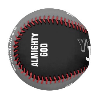Custom Names Of Jesus Baseball | Zazzle