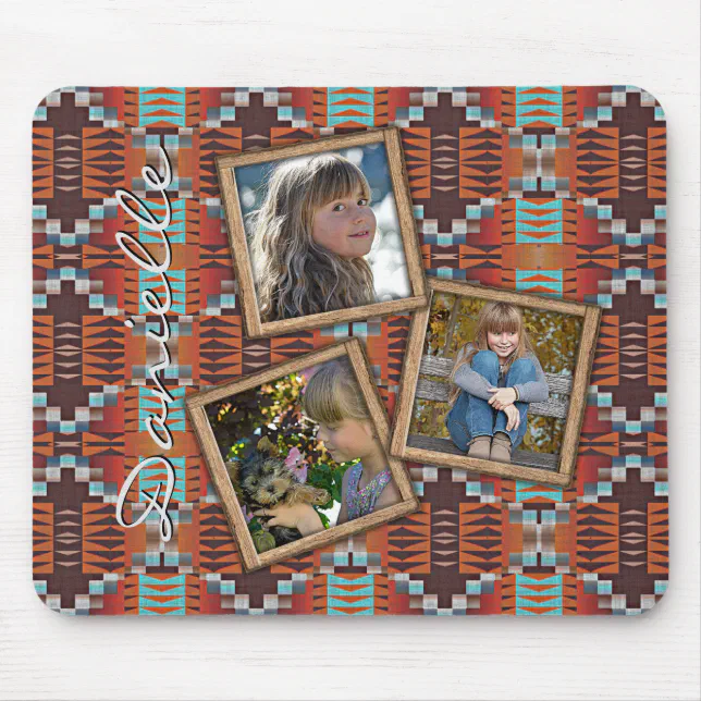 Custom Native American Indian Tribal Art Pattern Mouse Pad | Zazzle Custom Native American Indian Tribal Art Pattern Mouse Pad | Zazzle