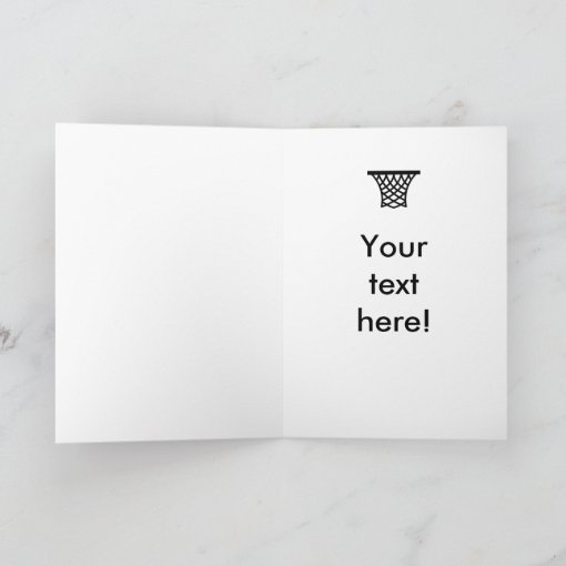 Custom Netball Player Birthday Card | Zazzle