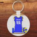 Custom Netball Uniform - Keychain | Zazzle