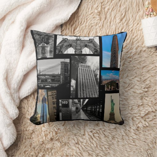 Custom New York City Photo Pillow | Zazzle