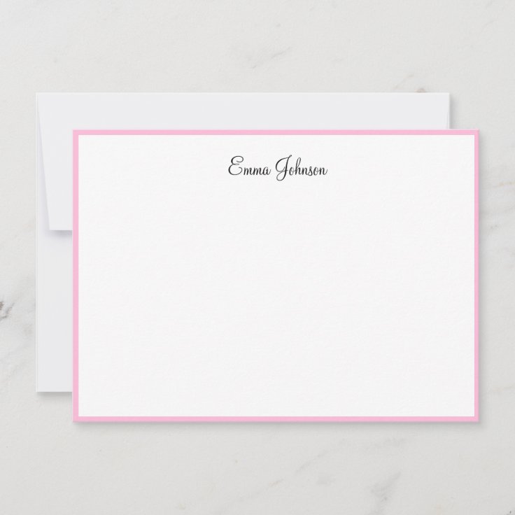 Custom Note Card | Zazzle