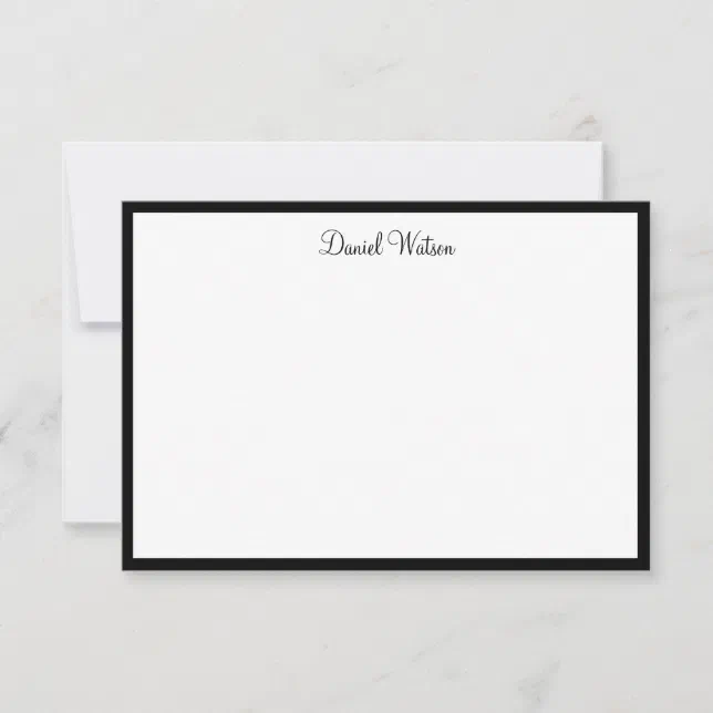 Custom Note Card | Zazzle