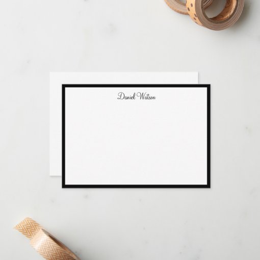 Custom Note Card | Zazzle
