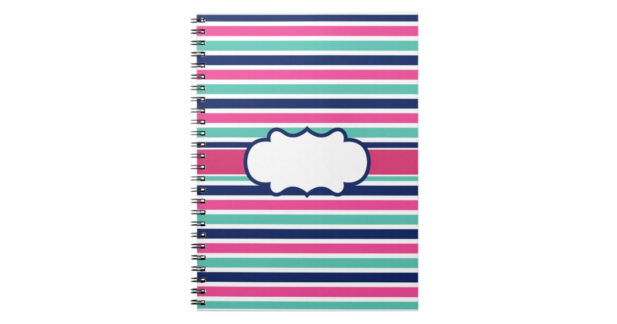 Custom Notebook Personalized Name Binder School | Zazzle