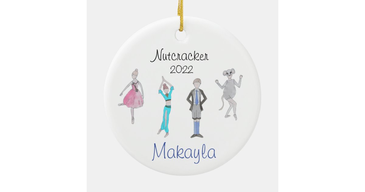 Custom Nutcracker Ornament for Heidi J | Zazzle
