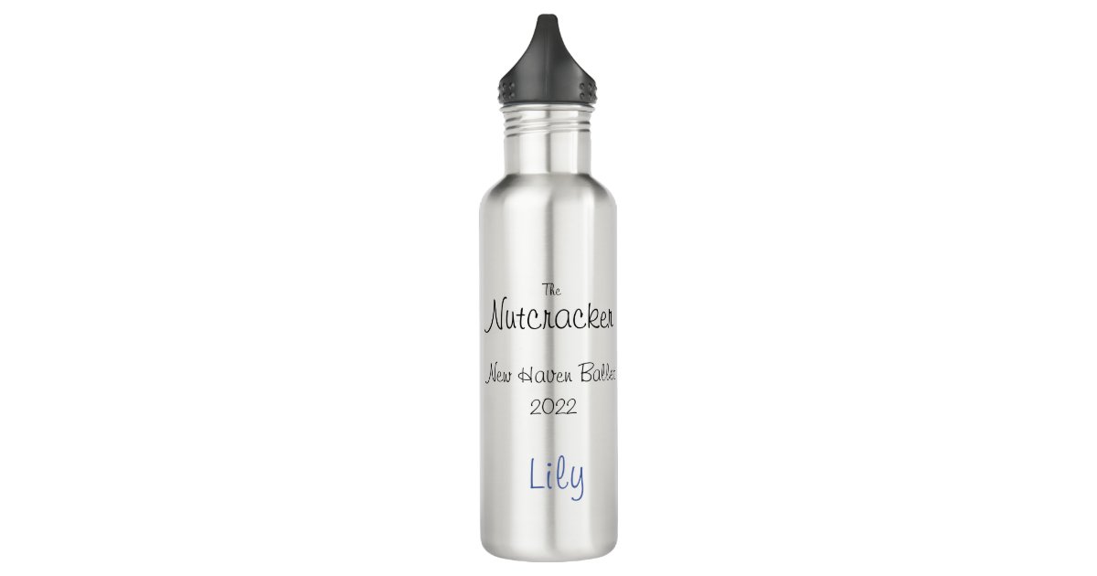 Custom Nutcracker Water Bottle for Alyssa G. | Zazzle