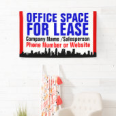 Custom Office Space For Lease Sign | Zazzle