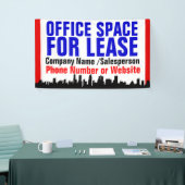 Custom Office Space For Lease Sign | Zazzle