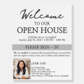 Custom Open House Welcome Sign | Zazzle