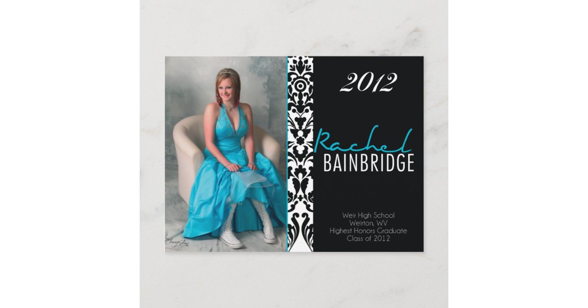 Custom Order Graduation Party Postcard | Zazzle